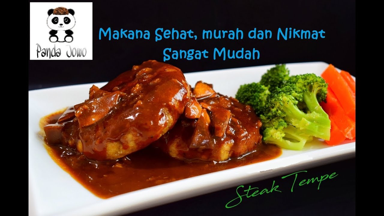 Belajar Masak steak tempe dan tahu - YouTube