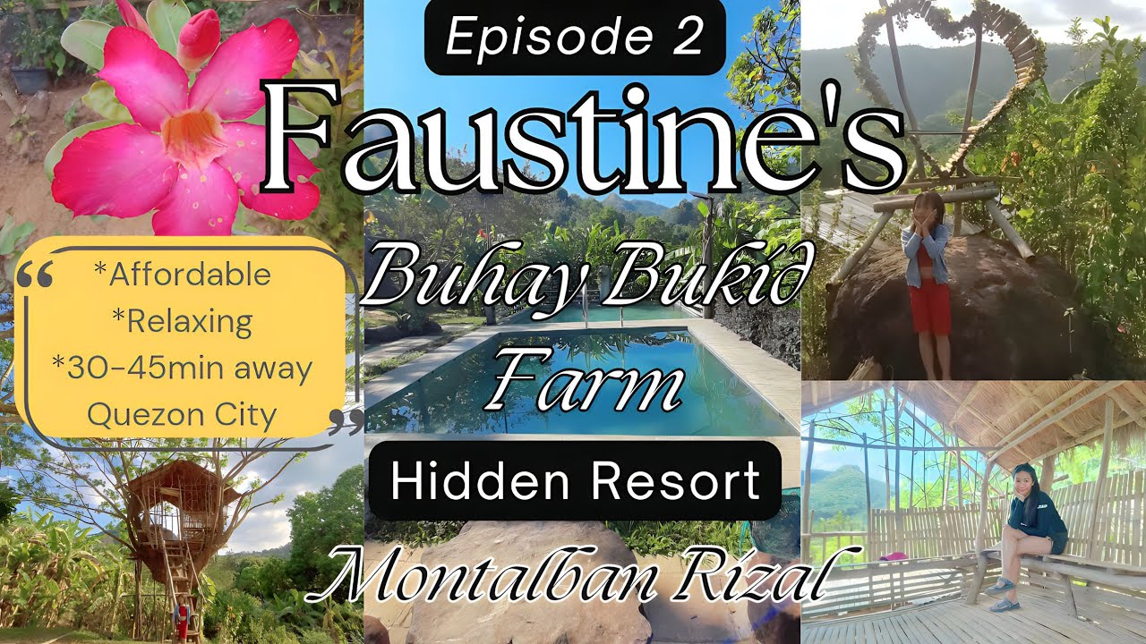Faustine's Buhay Bukid Farm (hidden resort) - YouTube