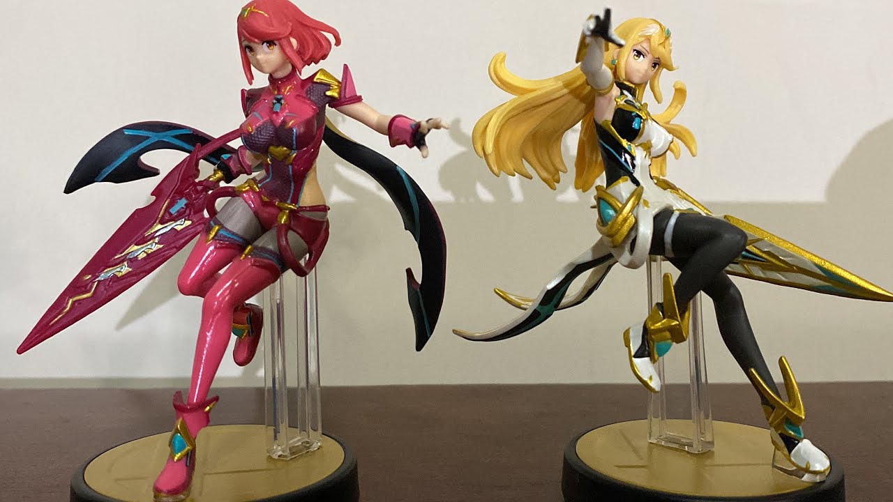 Pyra And Mythra Amiibo Hunting - YouTube