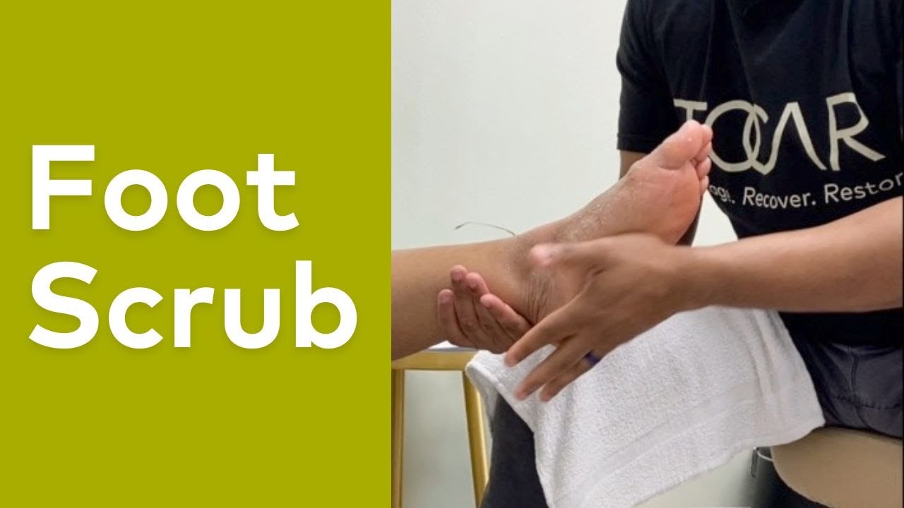 Foot Scrub Preview - YouTube