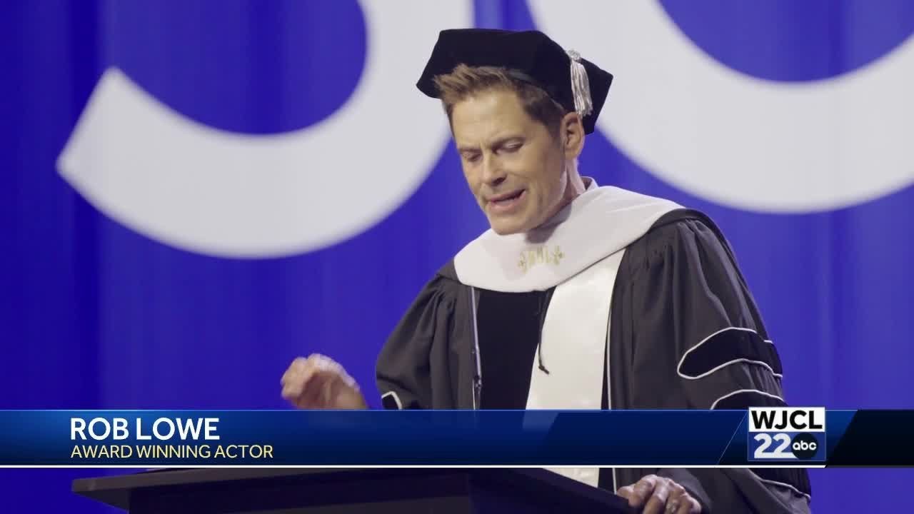 SCAD holds record-setting graduation - YouTube