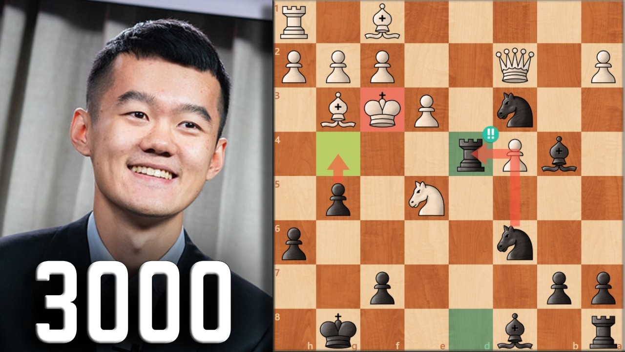 Best Game of Ding Liren's Chess Career - YouTube