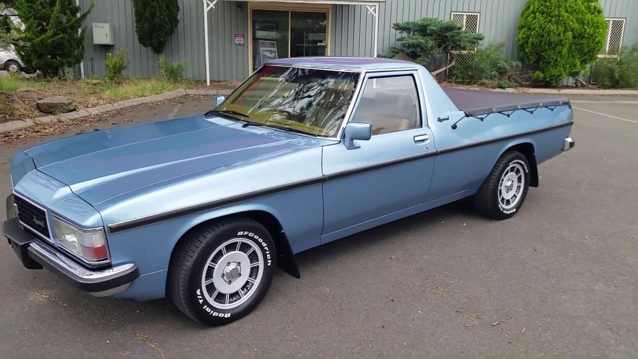 1980 Holden WB Utility - Exterior - YouTube