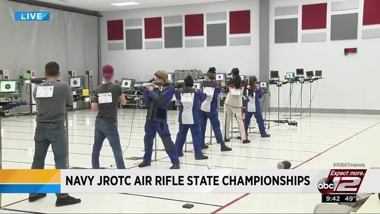 Video: High school students compete at 2017 Navy Air Rifle State ...