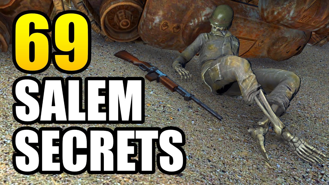 69 Salem Secrets You Might've Missed in Fallout 4 - YouTube