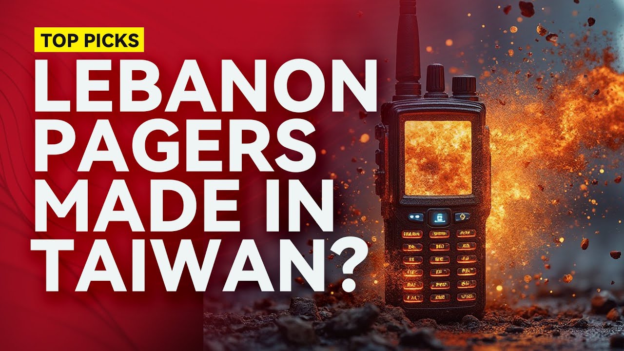 Exploding Pagers in Lebanon Linked to Taiwan Manufacturer - YouTube