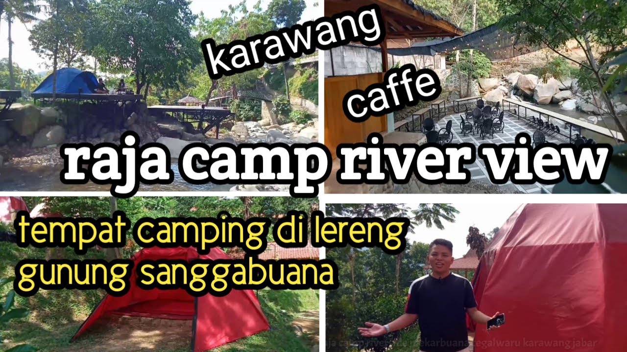 RAJA CAMP LOJI KARAWANG || camping ceria di lereng gunung sanggabuana ...