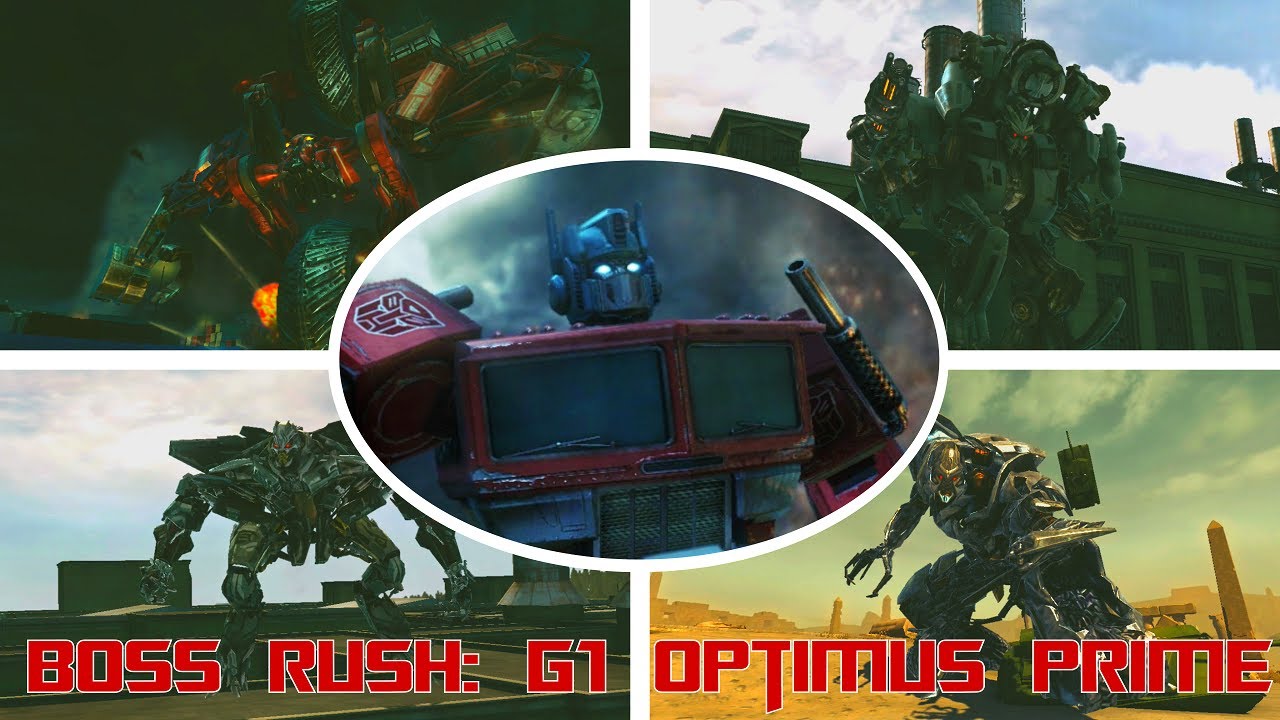Transformers: Revenge of the Fallen - Boss Rush (G1 Optimus Prime ...