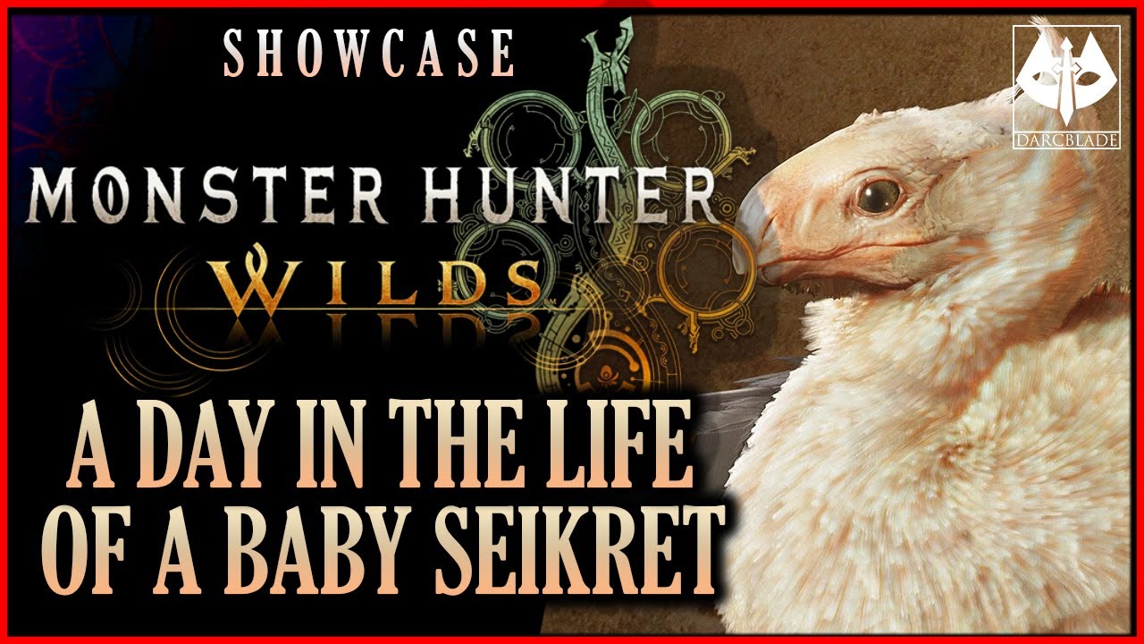 DAY IN THE LIFE OF A BABY SEIKRET : MONSTER HUNTER WILDS - YouTube