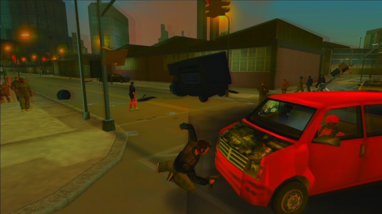 NPCs gone mad (GTA3) - YouTube