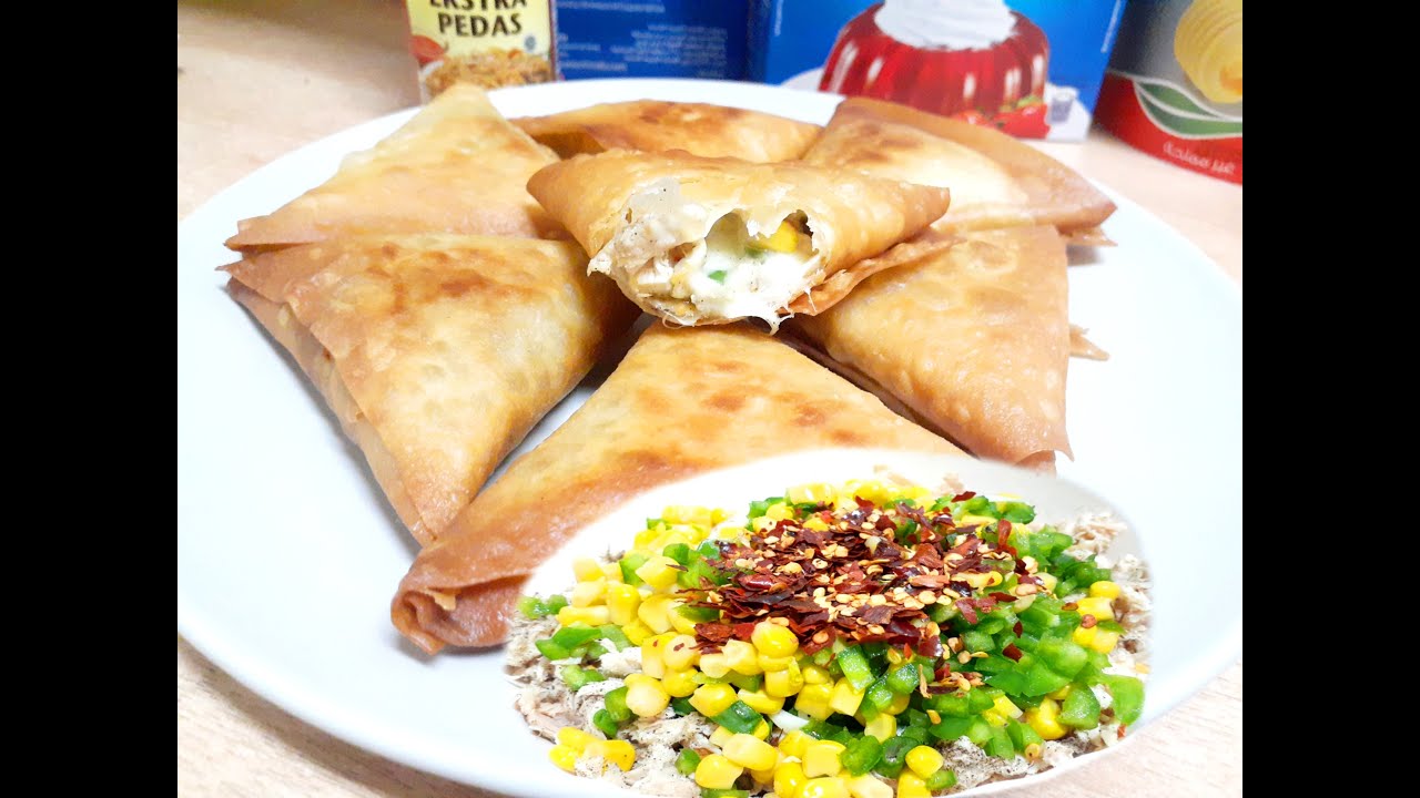 Chicken Samosa Recipe | Ramadhan iftar Arabic Recipe - YouTube