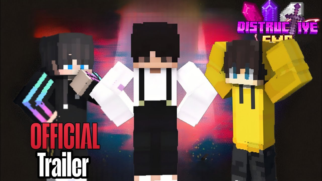 🔥 Destructive SMP: Official trailer 🔥 ( APPLICATION OPEN ) - YouTube