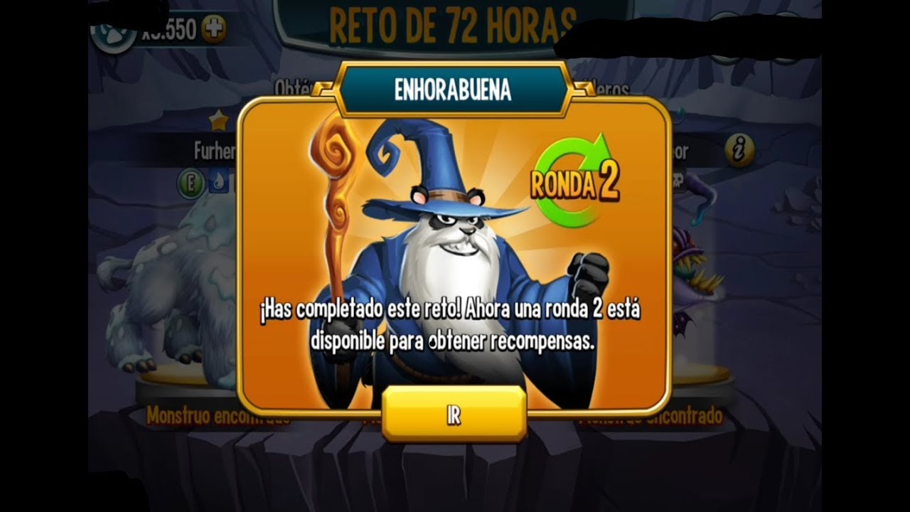 MONSTER LEGENDS:RETO DE 72 HORAS "FURHEM-FROSTBITE-HIRONDELEOR ...