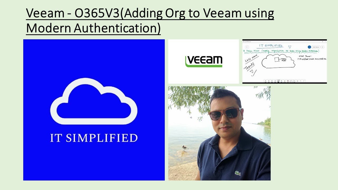Veeam - O365V3(Adding Org to Veeam using Modern Authentication) - YouTube