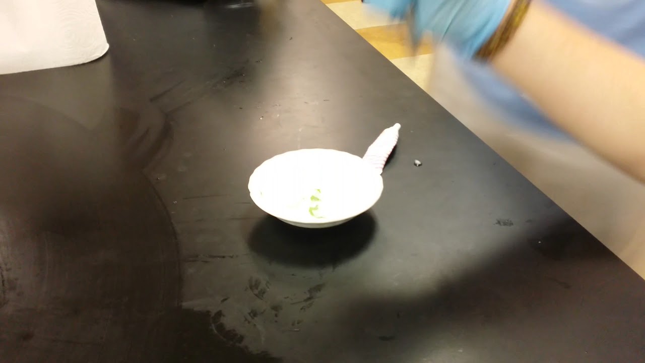 Cleaning up after the lab experiment work - YouTube