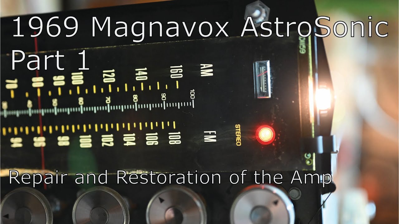 1969 Magnavox AstroSonic Console Stereo restoration Part 1 - YouTube