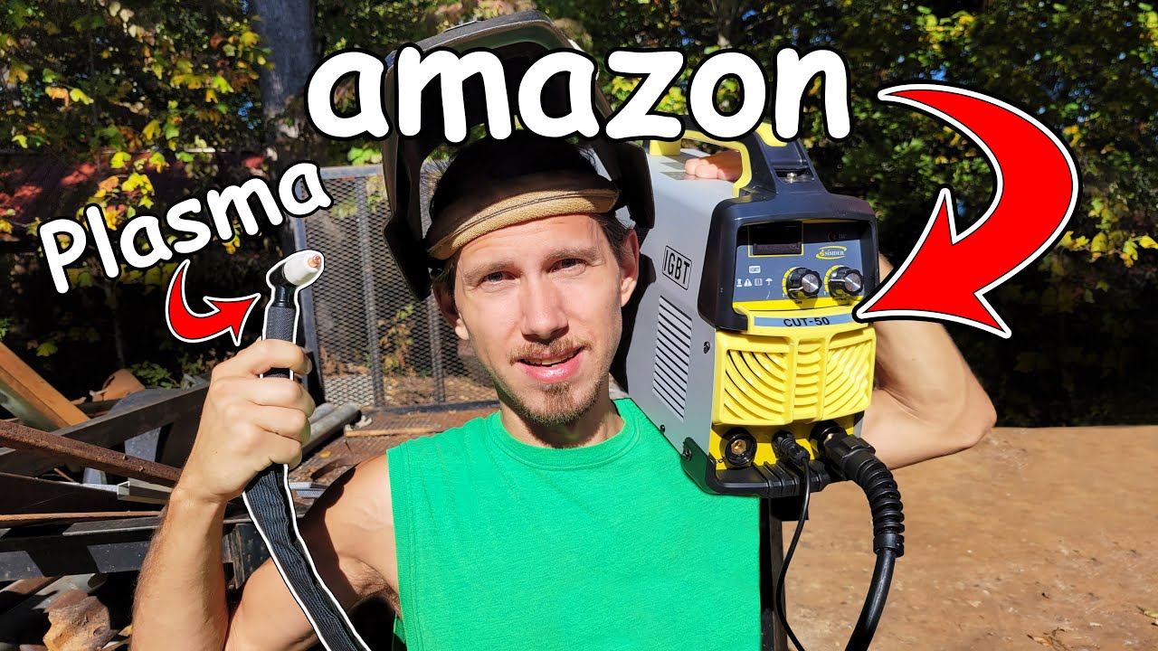 AMAZON Plasma Cutter Review: Simder CUT 50 - YouTube