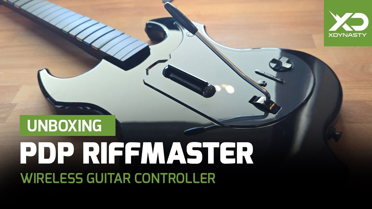 Unboxing | PDP RIFFMASTER Wireless Guitar Controller - YouTube