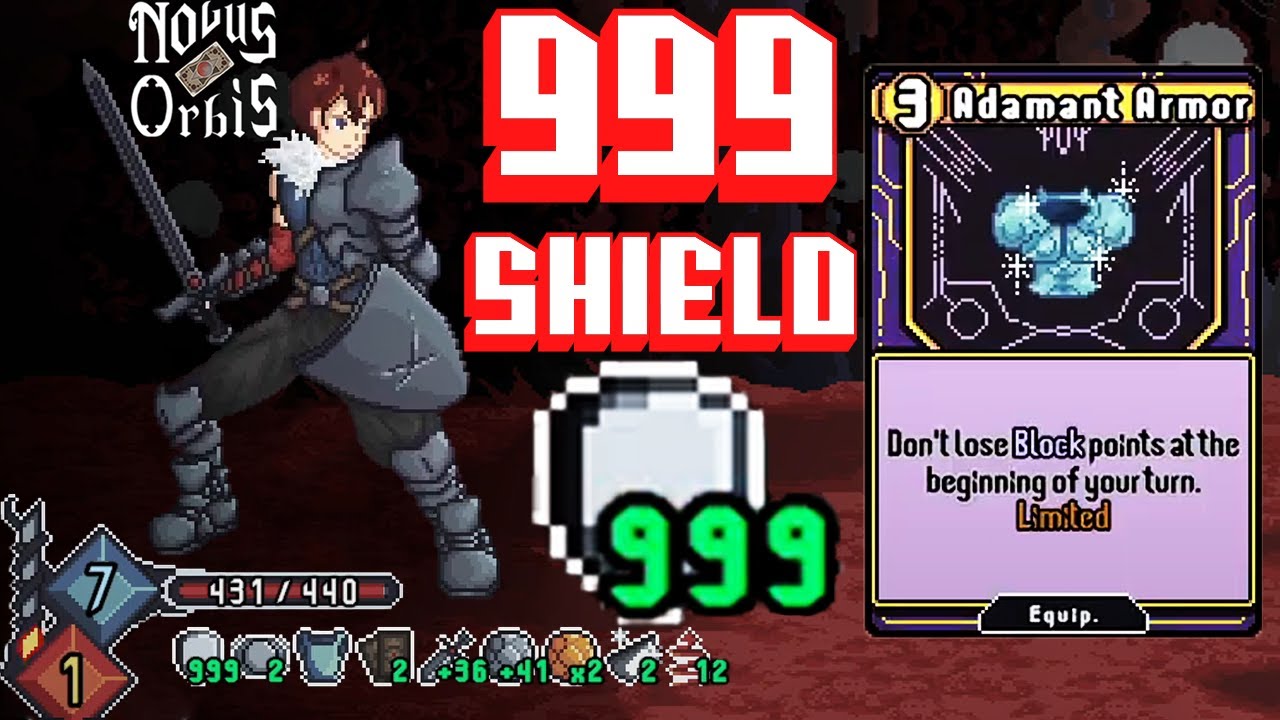 999 Shield! Novus Orbis Deckbuilding Roguelike! - YouTube