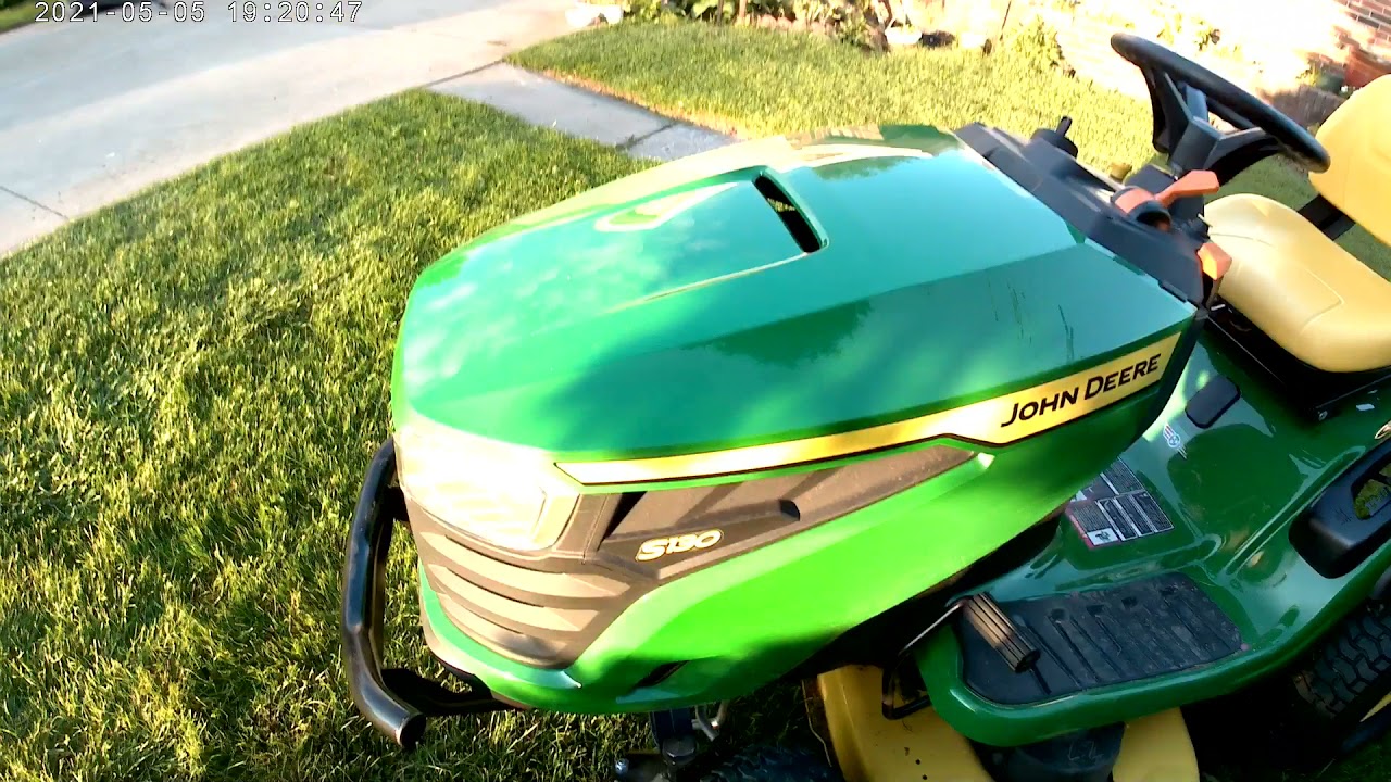 John deere S130 update and ride 5/5/21 - YouTube