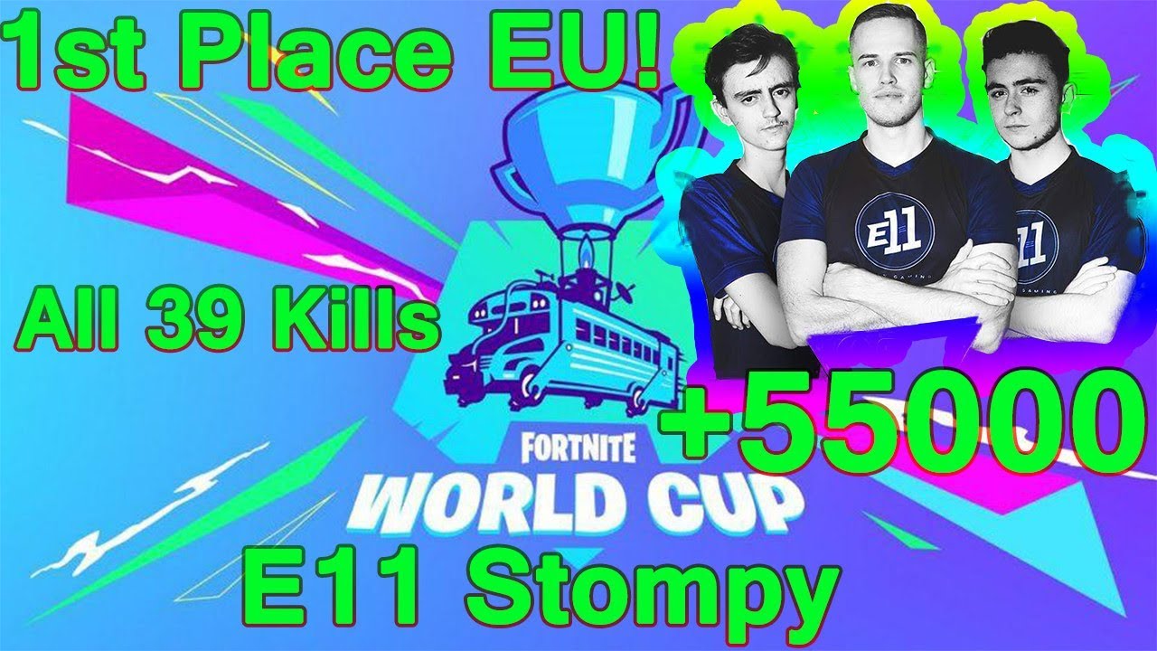 How E11 Stompy *WINS* $55000 and Qualified for the Fortnite World cup ...