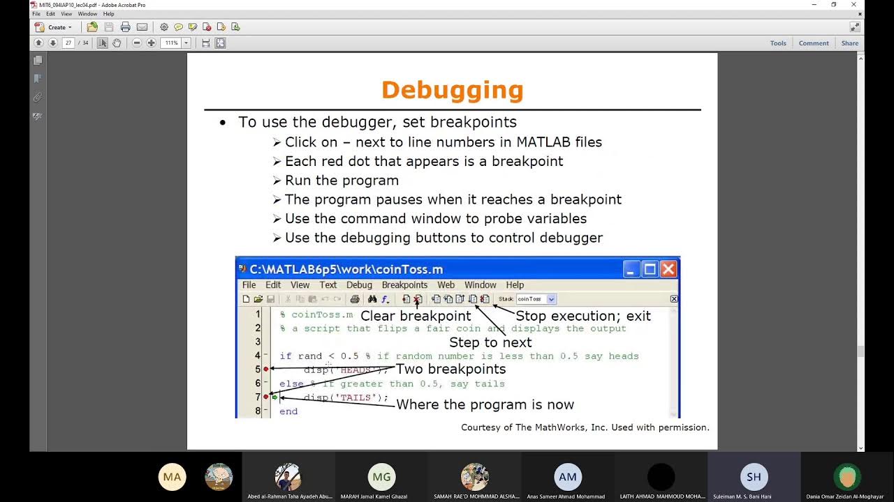 Introduction to Matlab Class Lec 19 - YouTube