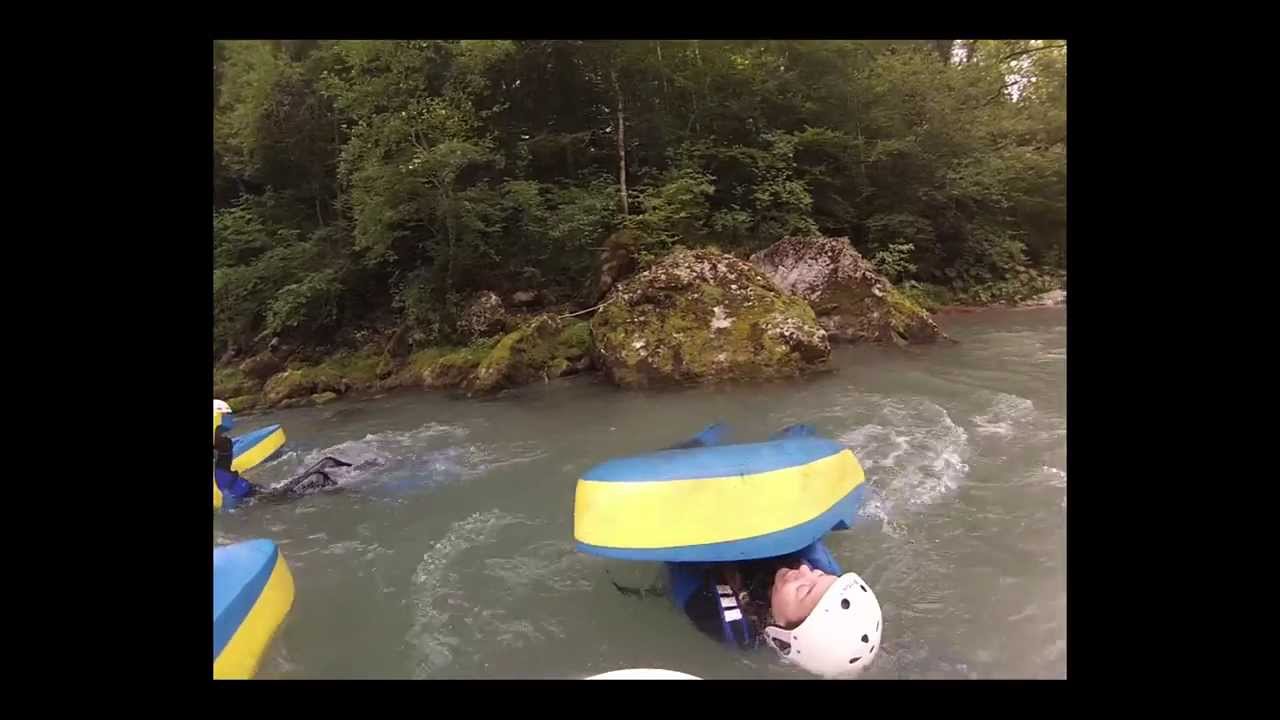 River Sledging Jack and Jill Frogs Rafting - YouTube