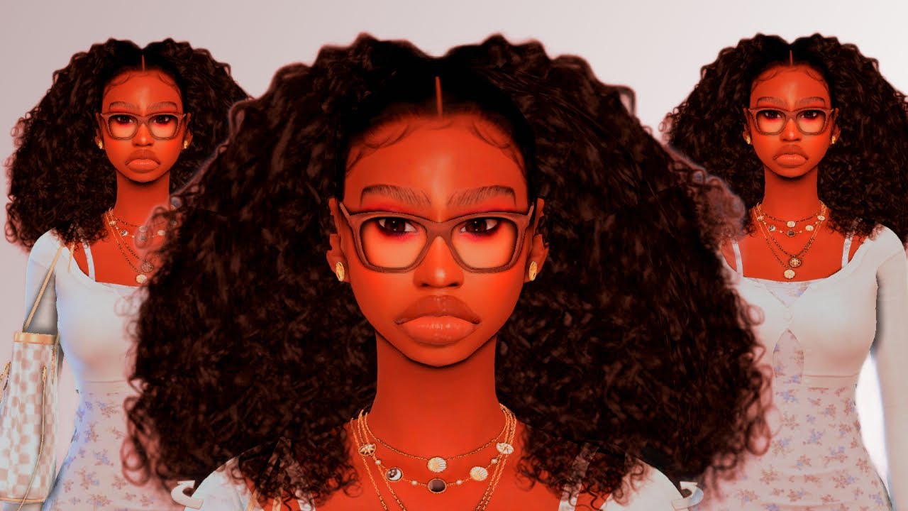 the sims 4 school girl CAS + CC Folder + Sim DL - YouTube