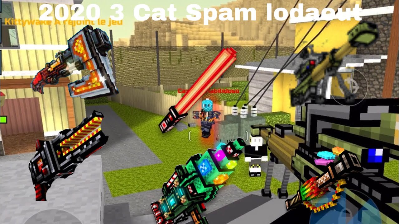 Using 2020 3 Cat Spam lodaout in 2024 (Pg3d) - YouTube