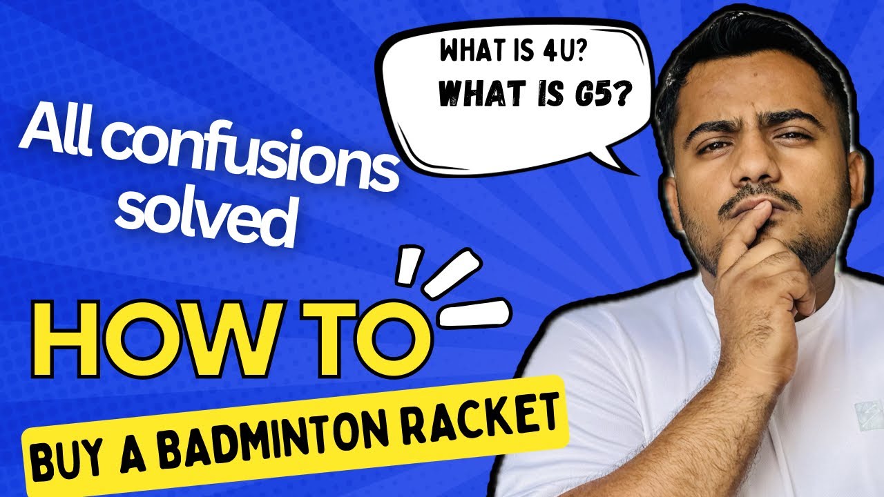 How to buy a badminton racquet | all details explained | # ...
