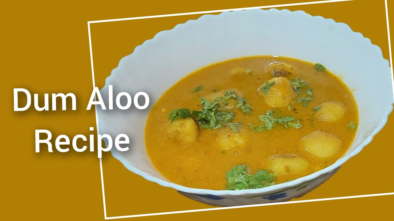Dum aloo recipe in nepali| Dum aloo sabji| Masaledar aloo recipe| Gol ...