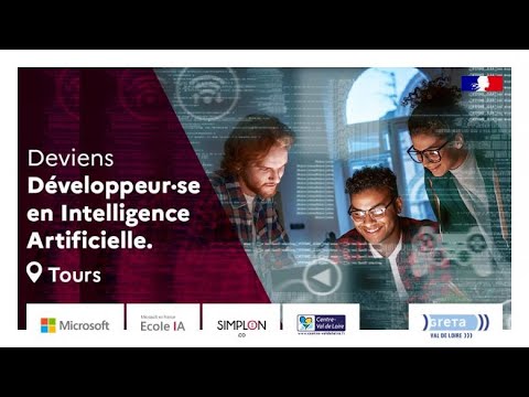 Inauguration de la première École IA Microsoft by Simplon.co à Tours ...