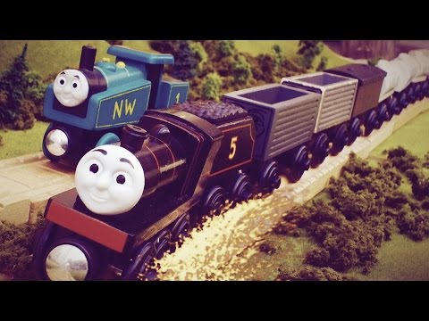 The Adventure Begins - Runaway James - Thomas Wooden Railway Remake