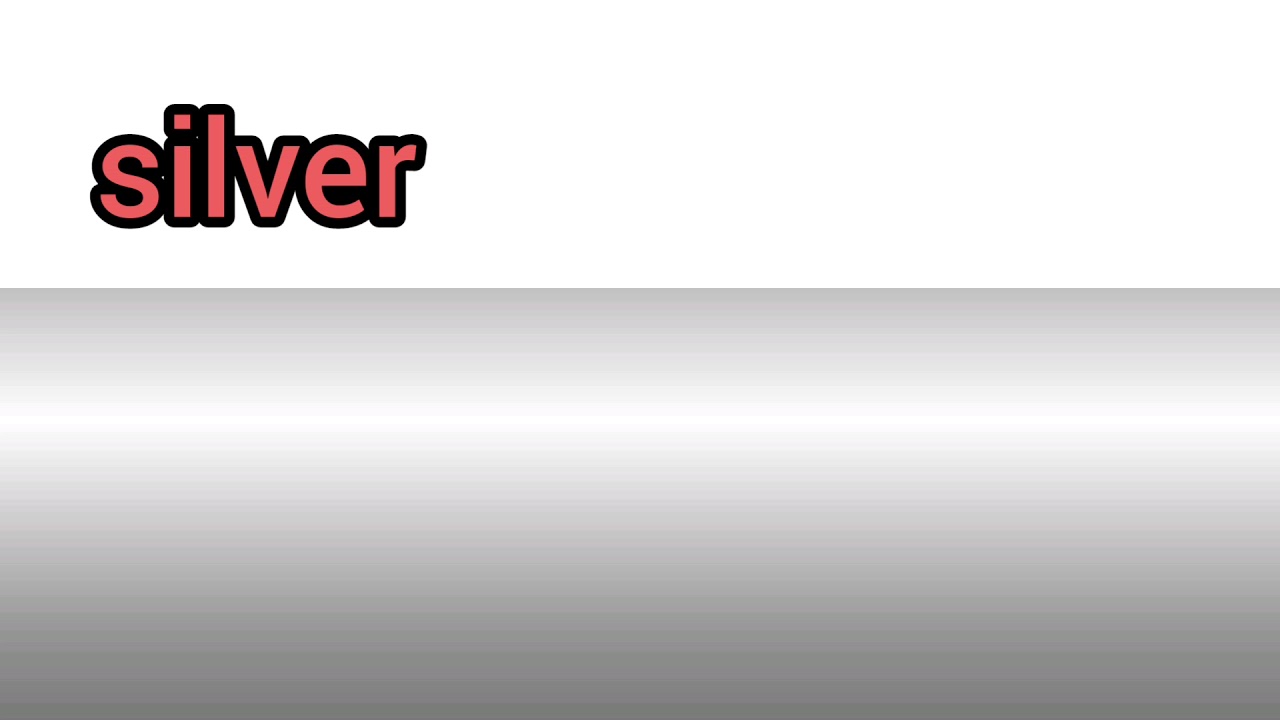 How to Pronounce Silver in American English - YouTube
