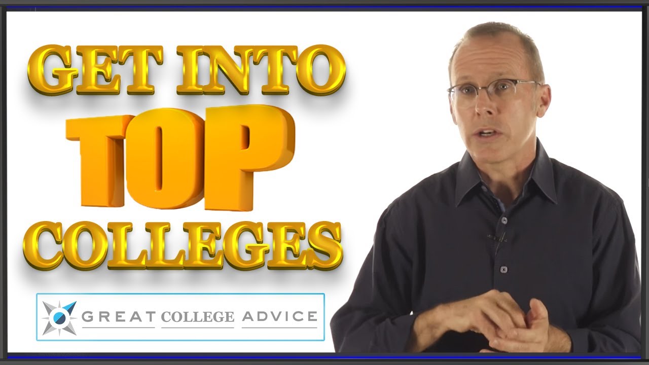 Video: Get into top colleges with Great College Advice - YouTube