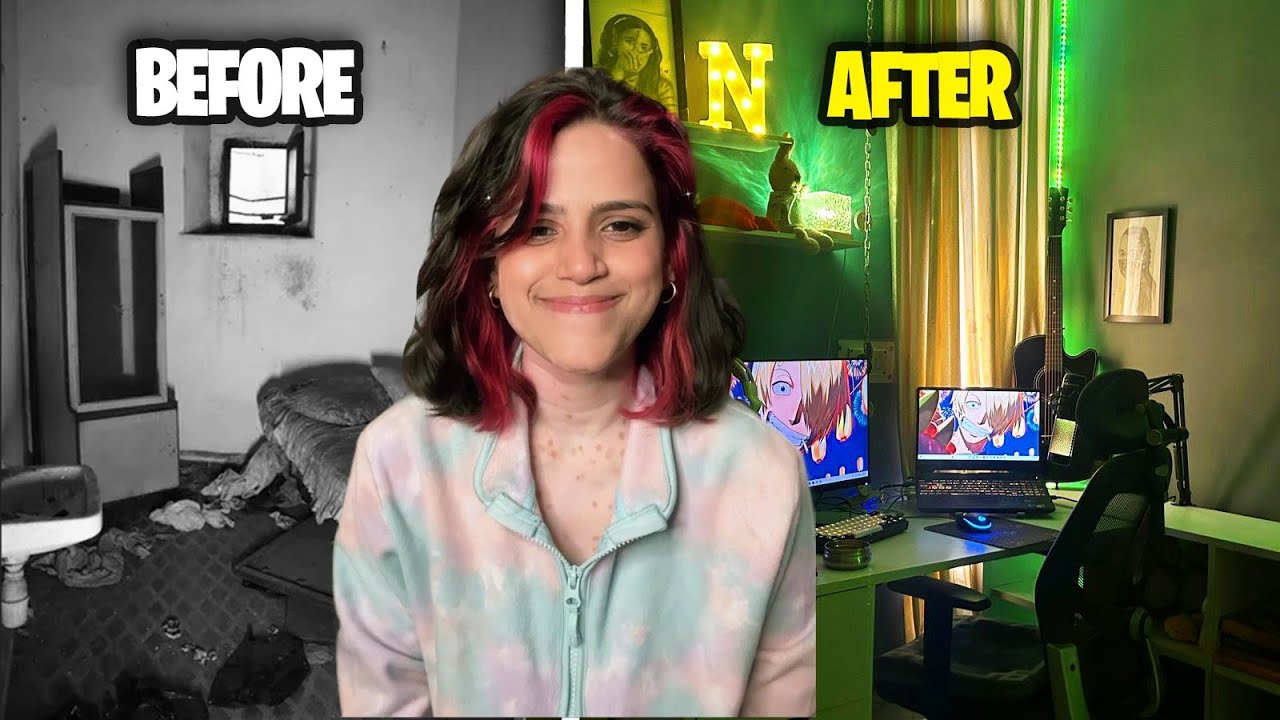 Transforming My Room Into My Dream Gaming Room! - YouTube