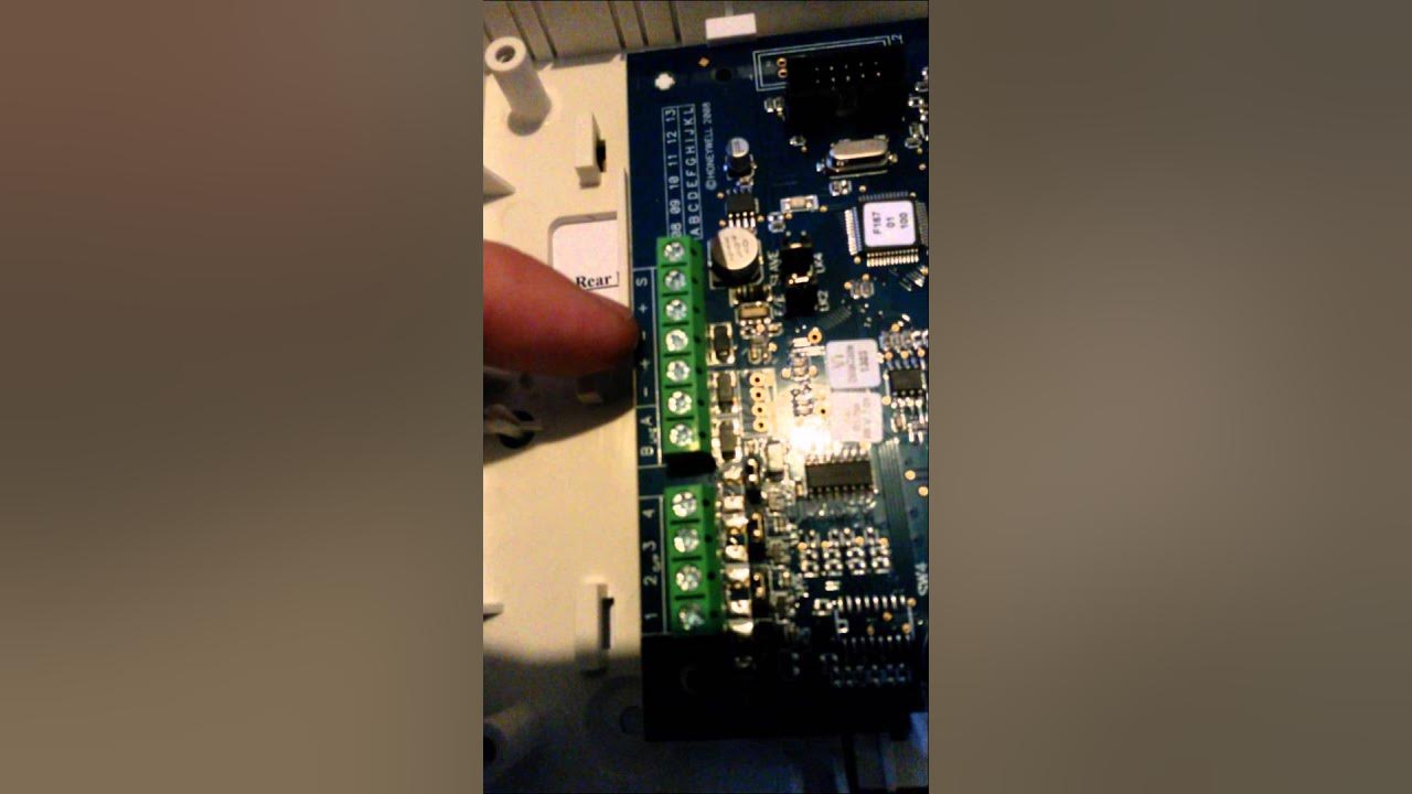 Honeywell Galaxy rio unboxing and how to wire - YouTube