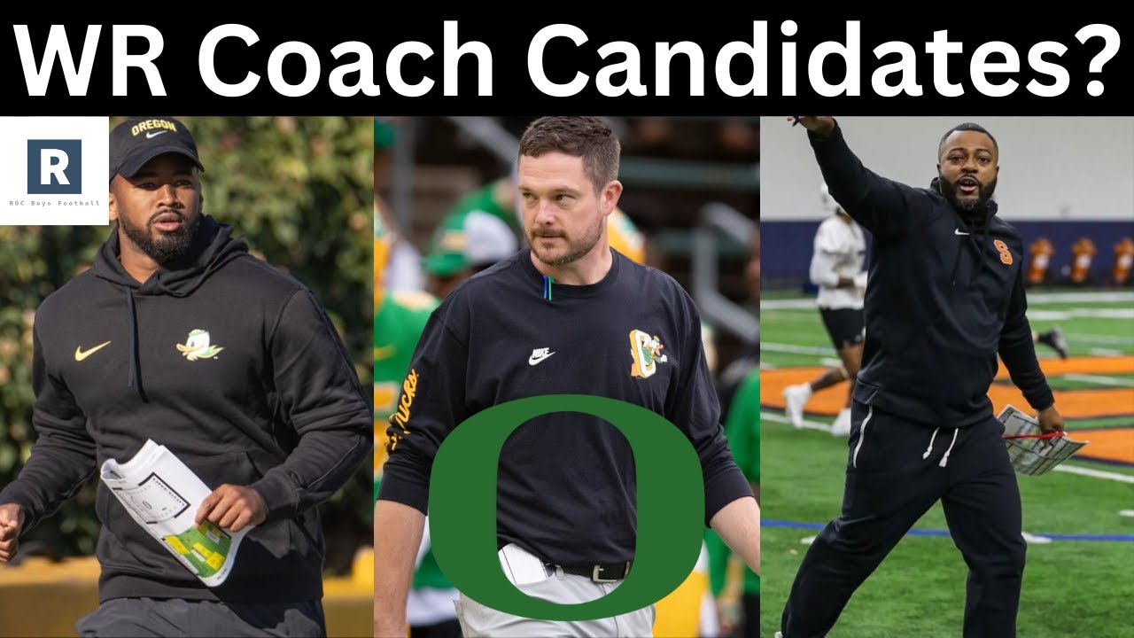 Junior Adams Leaves Oregon | WR Coach Candidates? | Oregon Ducks ...