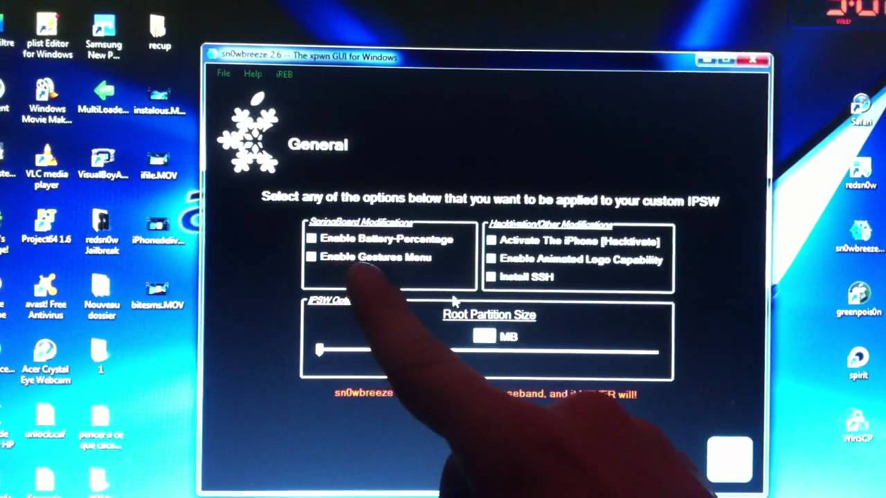 Créer un Custom Firmware iPhone, iPod, iPad Sous Windows - YouTube