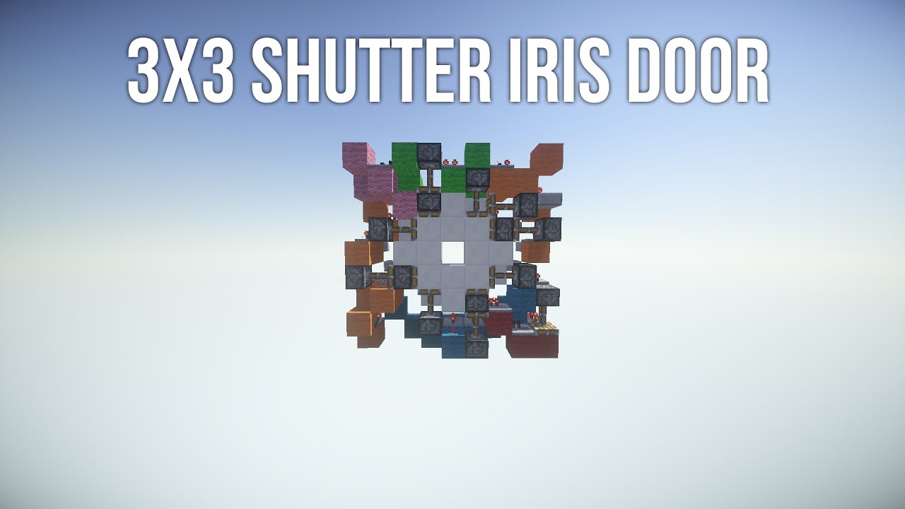3x3 'Shutter' Iris Door - YouTube