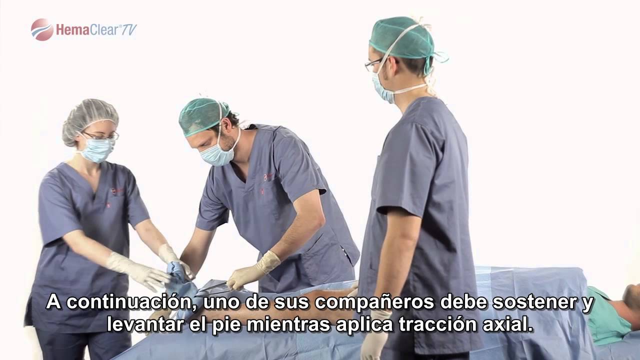 HemaClear® Model X-Large Black&White - Training-Spanish - YouTube