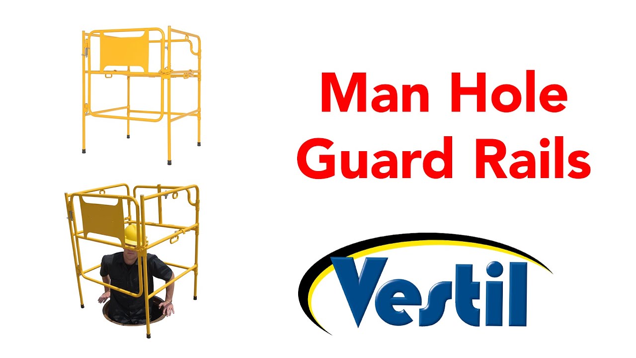 Man Hole Guard Rail MHGR-36 - YouTube