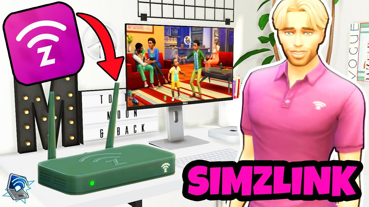 The Sims 4 SimzLink 📶 Firma de internet + Job nou - YouTube