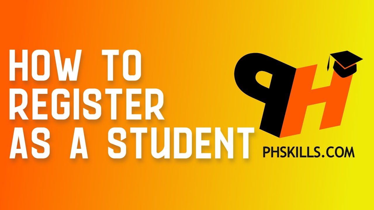 How to register in PHSkills as student - PHS - YouTube