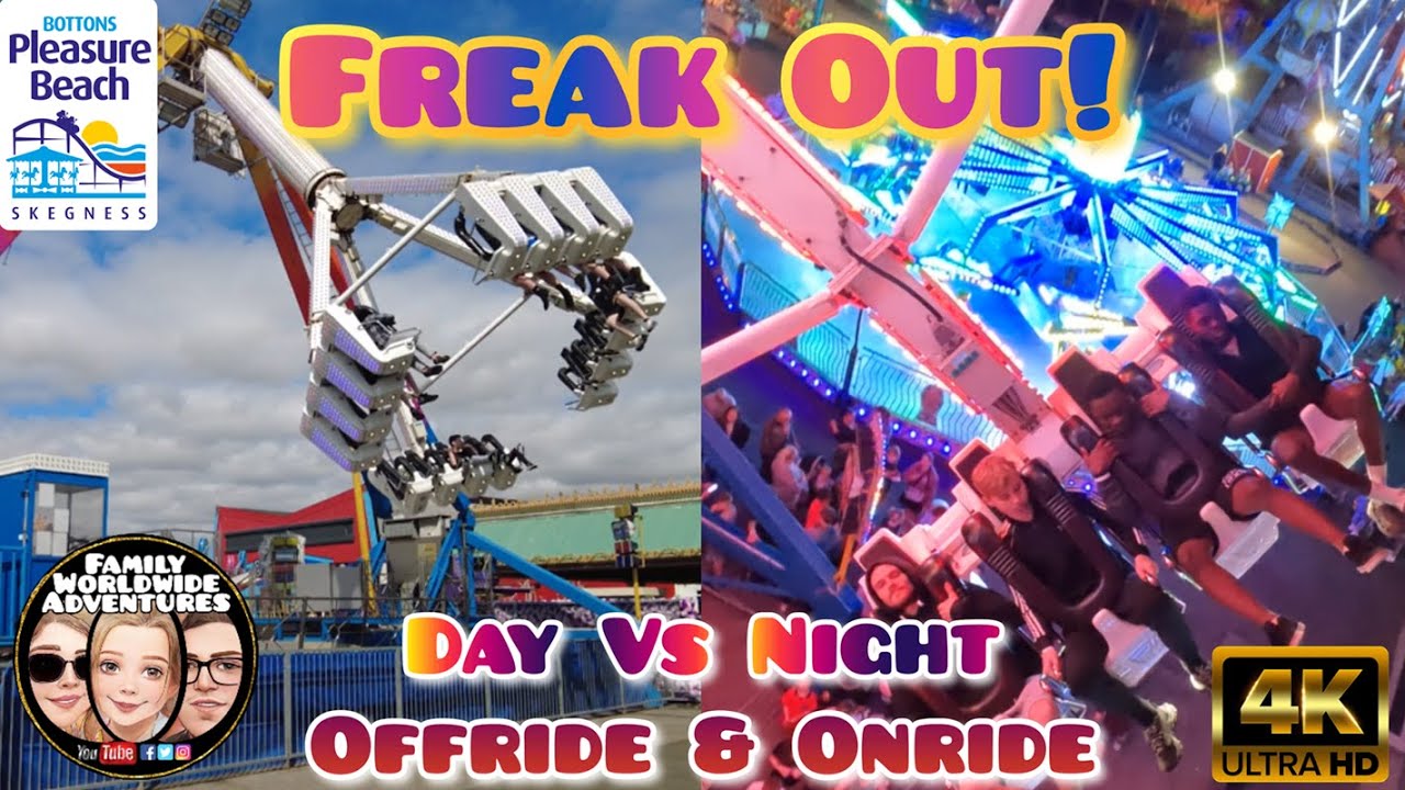 Freak Out! OnRide POV Bottons Pleasure Beach Skegness Uk 4k - YouTube