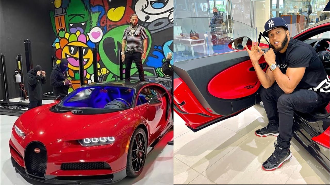 EXCLUSIVA! EL BUGATTI DE EL ALFA LLEGANDO A MIAMI - YouTube