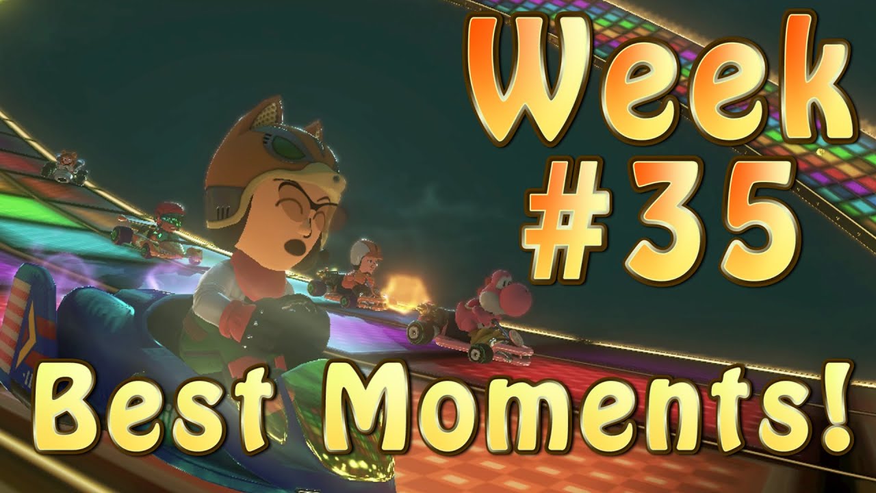 Week 35 Best Moments - Mankalor's Mario Kart 8 Tourney! - YouTube