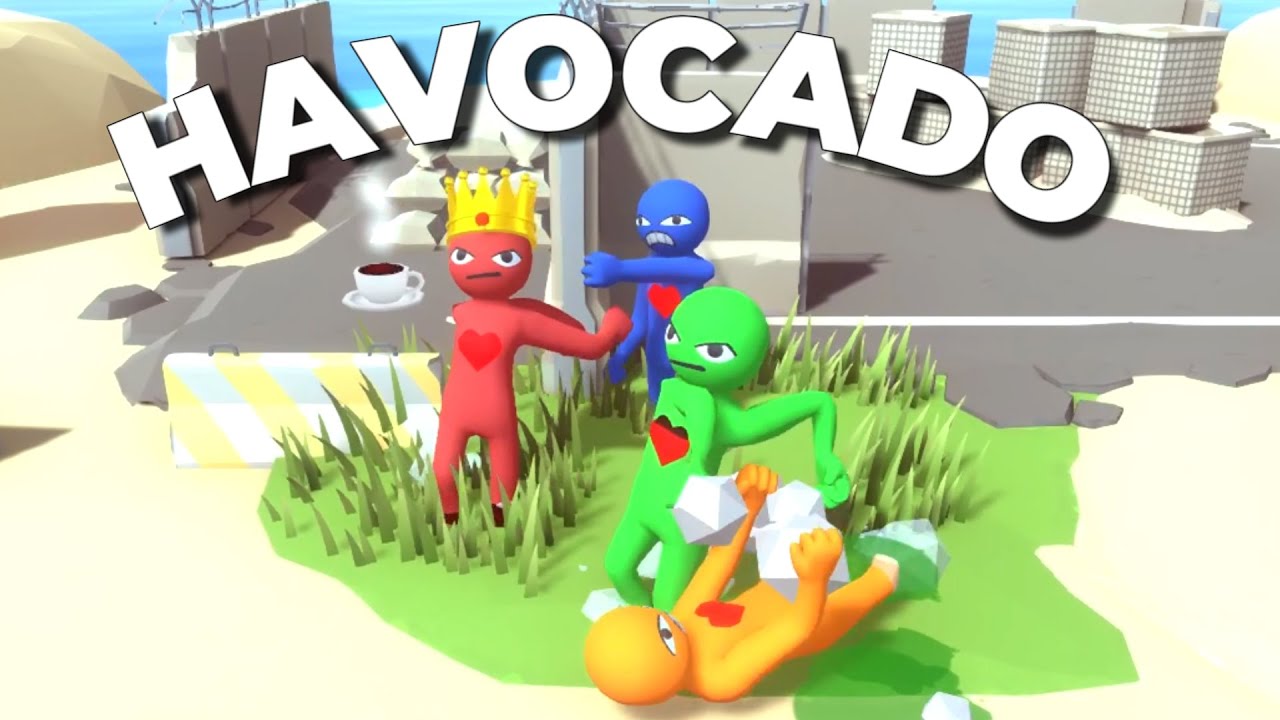【4人実況】絶対に大騒ぎしてしまう格闘ゲーム【Havocado: Ragdoll Fighter】 - YouTube