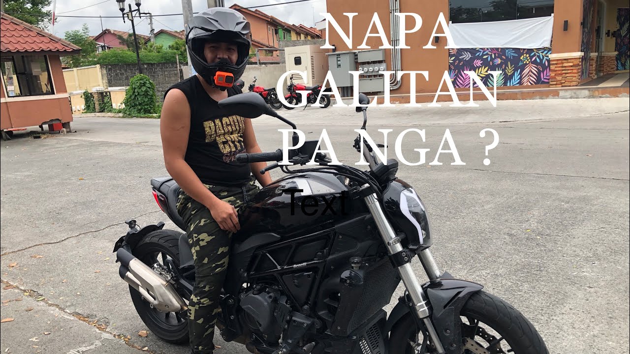 BENELLI 502C TEST RIDE CAVITE BRANCH - YouTube