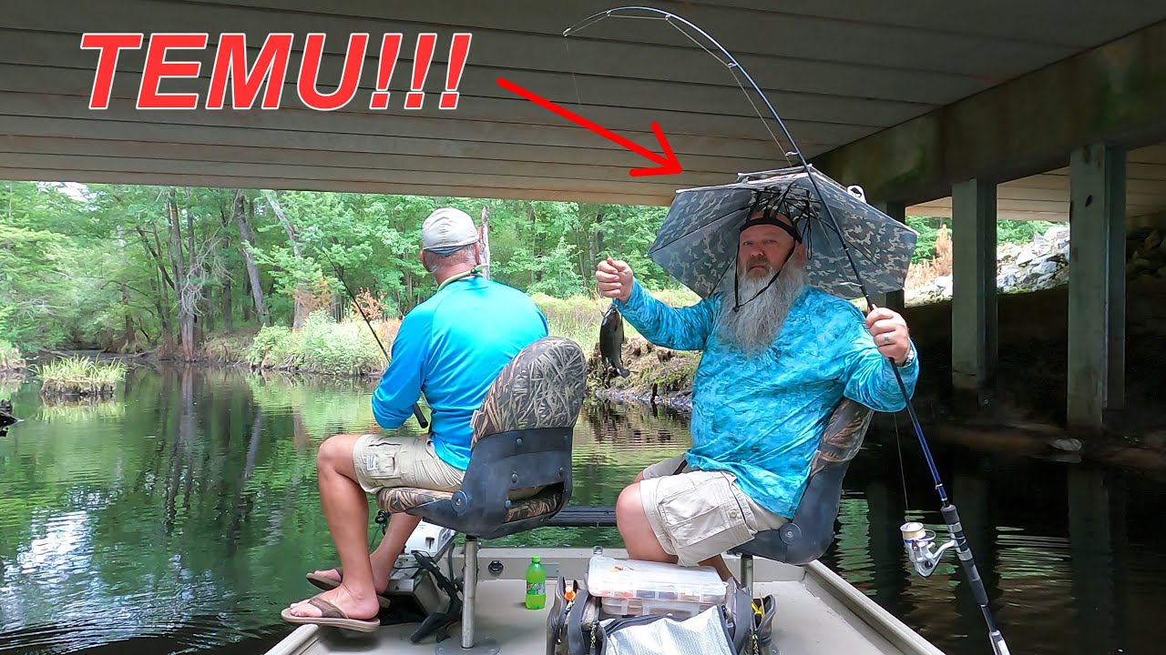 TEMU FISHING ON SHELTER CREEK!!! - YouTube